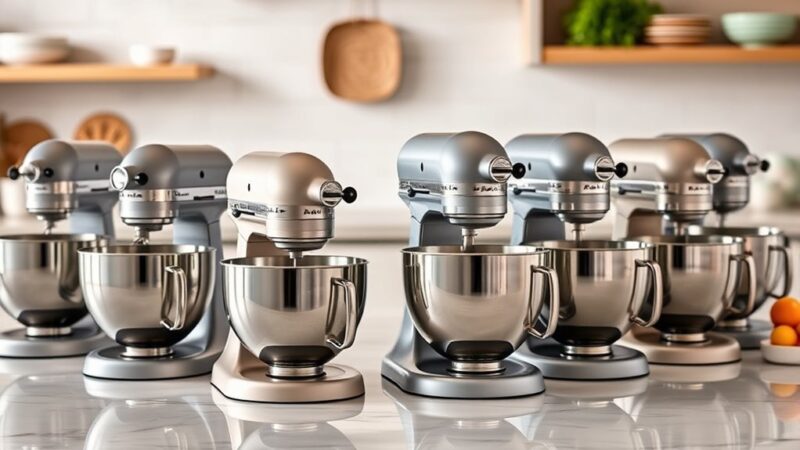 15 Best Luxury Stand Mixers for Baking Enthusiasts That Combine Style and Power - Mad Tasting