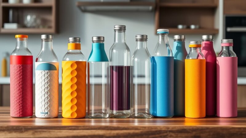 15 Best Glass Water Bottles With Sleeves That Combine Style and ...